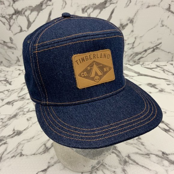 Timberland | Accessories | Mens Timberland Blue Denim Baseball Cap Nwt ...